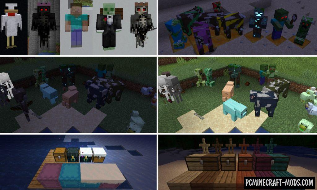 Entity Texture Features - Tweak Mod For Minecraft 1.20.4, 1.19.4 | PC ...